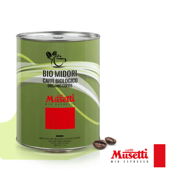 Cafea Organic BIO MIDORI, 75% Arabica 25% Robusta – Musetti - Oferta ...